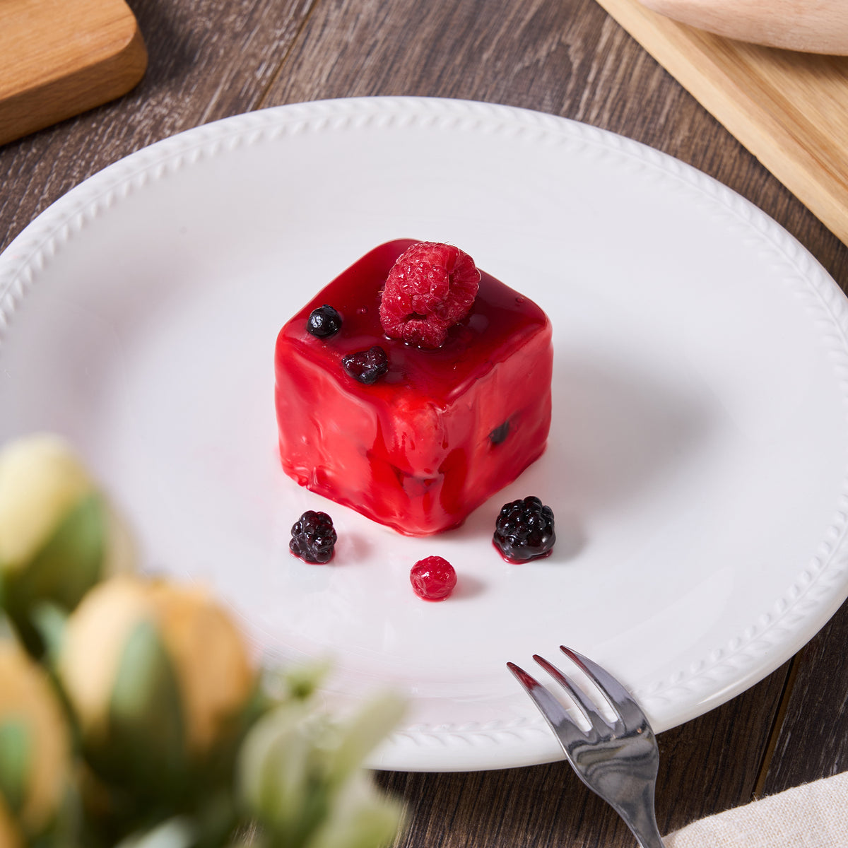 Yogurt e frutti di bosco - Monocubica 12 PZ – Annunziata Gran Dessert